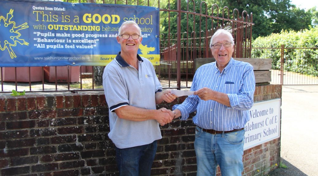 Help given to Salehurst Primary School for new Smartboard - Battle ...